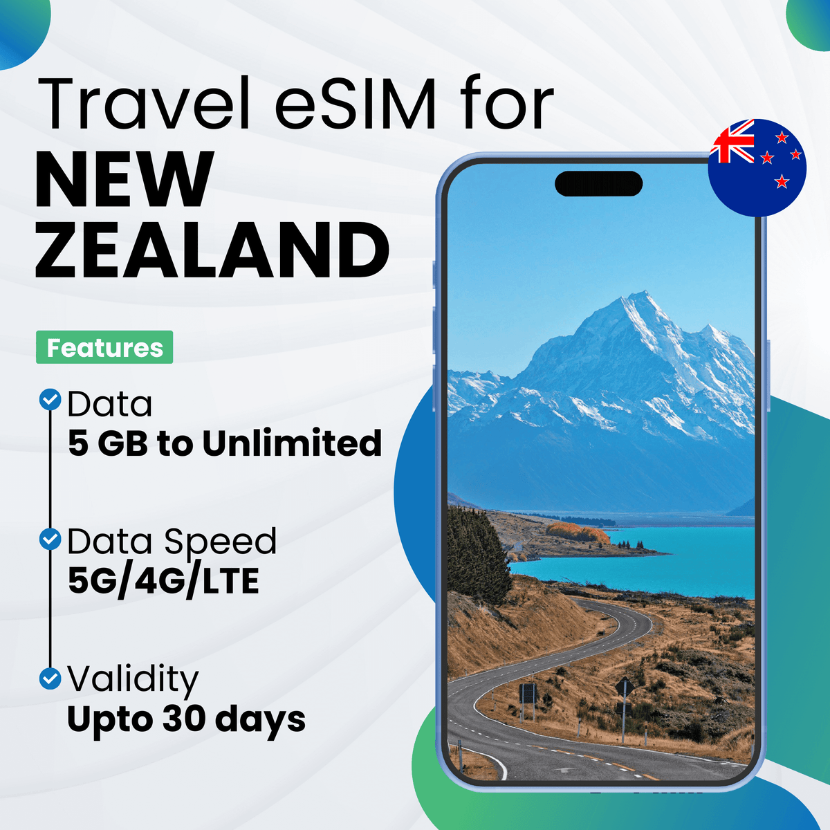 Buy New Zealand eSIM | Unlimited Data Plans | Best eSIM for New Zealand ...